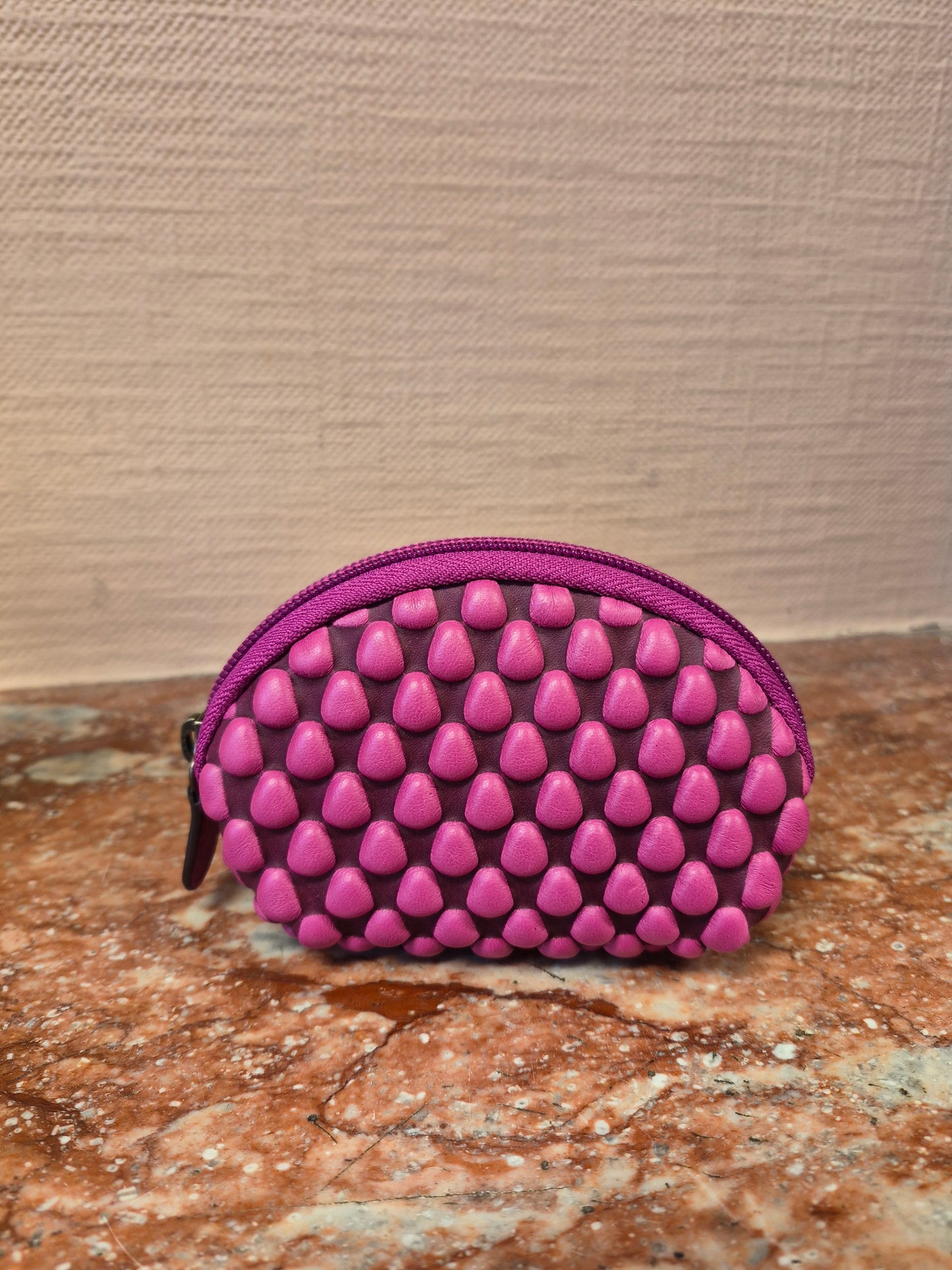 Tissa Fontaneda Half Moon Purse Cyclamen – Kimono